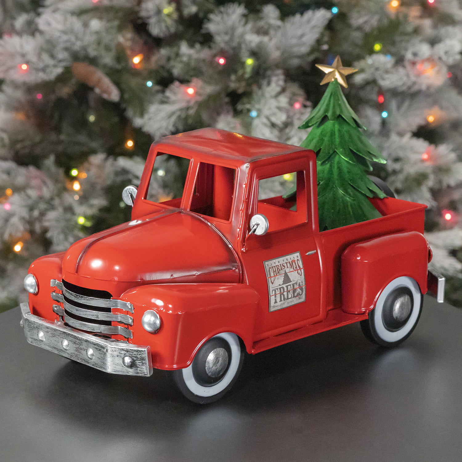 Small Multi-Seasonal Iron Pickup Truck