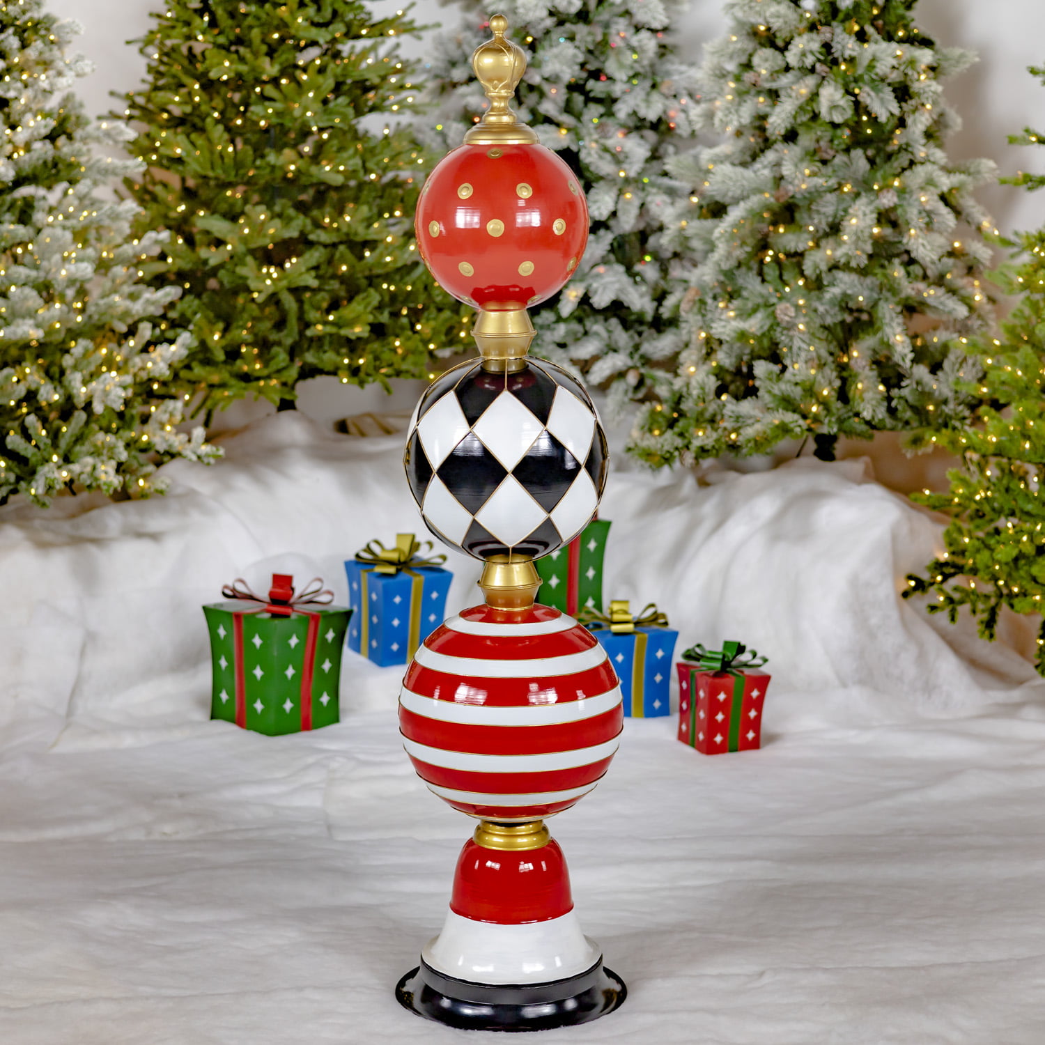 Christmas Ornament Decorative Display Tower - Lesera